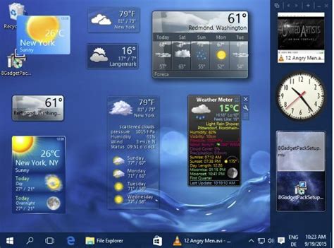 Cara Menampilkan Gadget Atau Widget Di Windows 10 Dengan Pilihan 3