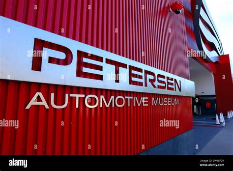 Los Angeles California Petersen Automotive Museum Located At 6060