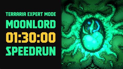 Terraria Expert Mode Speedrun Moonlord In 90 Minutes No Major
