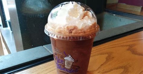 Review The Coffee Bean Affogato Ice Blended With Cookies
