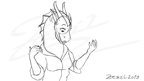 Rough Half Body Dragon Tf Tg Animation Youtube