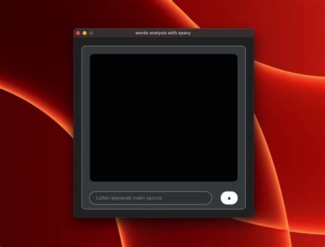 Spacy Nlp Machinelearning Textanalysis Ai Customtkinter Ali Emir S