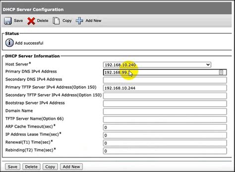 What Must Be Done Next To Configure The Dhcp Server Exam4training