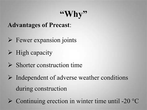Design Of Precast Elements PPTX