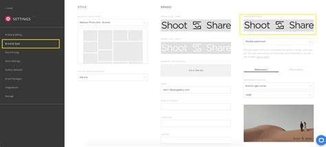 Homepage Passgallery