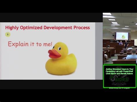 conference talks talk adding simulated users to your pentesting lab