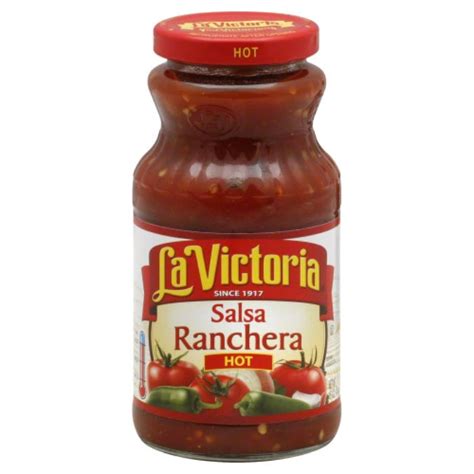 La Victoria Hot Ranchera Salsa Perfect For Tacos Tostadas And Nachos