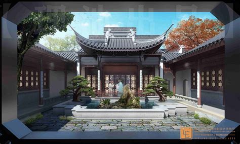 苏州五德园建筑和园林深化及表现设计苏式园林 苏州理池景观规划设计