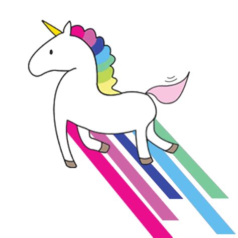 Unicorn Thank You Birthday  On Er By Whiteskin