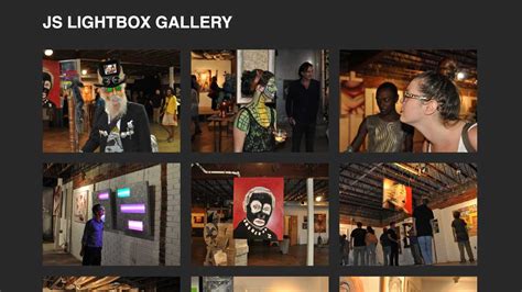 lightbox image gallery script pure javascript simple yet robust