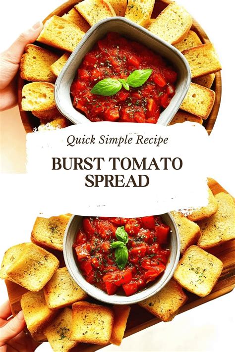 Burst Tomato Spread Recipe With 5 Ingredients For Fresh Flavor