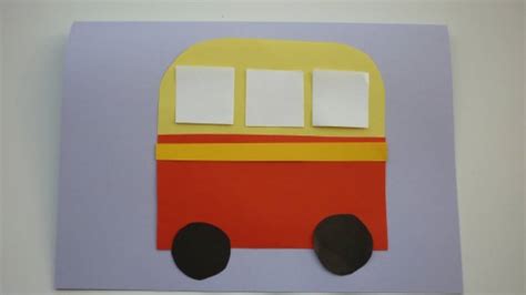 Аппликация «Автобус старшая группа 9 фото Воспитателям детских садов школьным учителям и