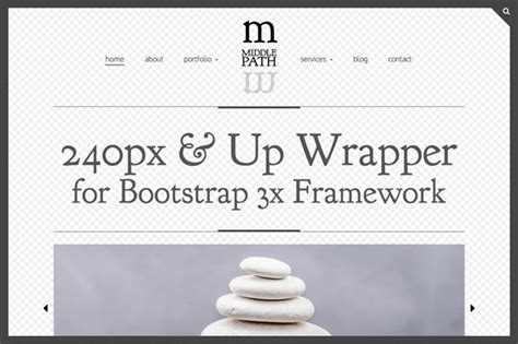 middle path wrapper for bootstrap
