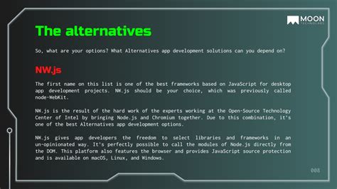 Ppt What Are The Best Alternatives To Electron For Cross Platform