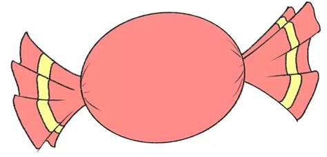 آموزش نقاشی کودکانه آبنبات به روش خیلی ساده