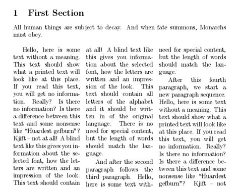 Multiple Columns Overleaf Éditeur Latex En Ligne