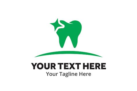 독특한 치과 간단한 로고 창조적 인 디자인으로 플랫 스타일 치과 의사 정체성과 지역 사회를위한 치과 로고 창조적 인 디자인 개념에 대한 스톡 벡터 아트 및 기타 이미지
