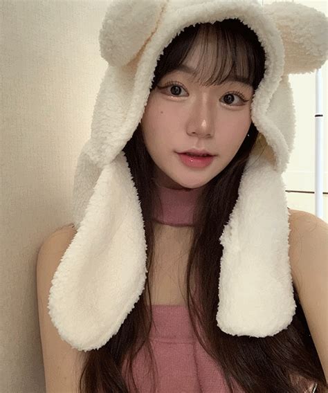 겨울필수템 양털 베어 곰돌이 털 후드 바라클라바 넥워머 목돌이 3color 에이블리