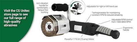 Cs Unitec Ptx Eco Smart Linear Finishing System Surface Finishing On Stainless Steel