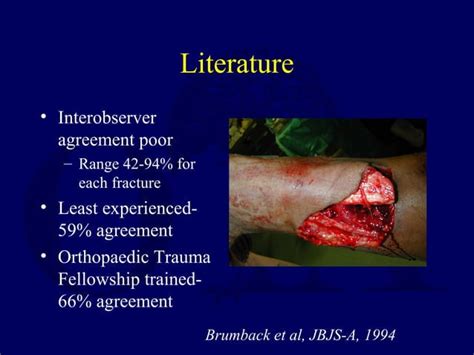 G06 Fracture Classification Ppt
