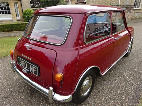 1961 Morris Mini Red Manual Right Hand Drive In United Kingdom For