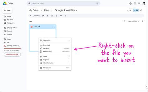 How To Insert A File Into Google Sheets