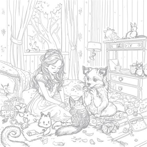 Premium Vector Coloring Page Kdp Interior