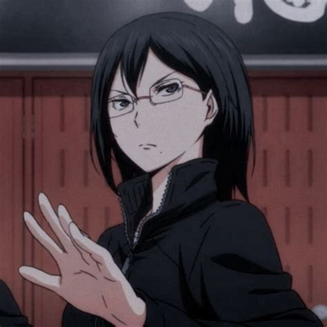 Kiyoko Shimizu Aesthetic Icon Tsukishima Kei Haikyuu Karasuno