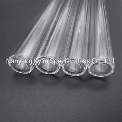 Uv Stop Diffusion Furnace Quartz Glass Tube For Metal Halide Lamp Uv