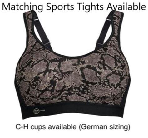 Anita Extreme Control Sports Bra In Python Busted Bra Shop