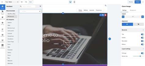 Quickstart Bluehost Website Builder Tutorial Using Mixed Mode And How