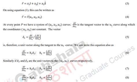 Curvilinear Coordinates Mathematical Tools For Materials
