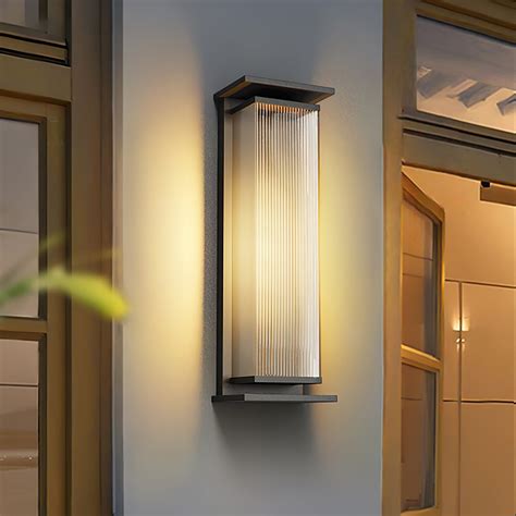 Rectangular Box Outdoor Wall Lamp Vakkerlight