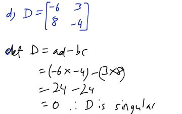 The Determinant Of A 2x2 Matrix Educreations