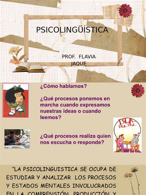 Fundamentos De La Psicolingüística Pdf