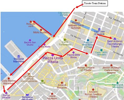 Iadanza Luciano Trieste Map