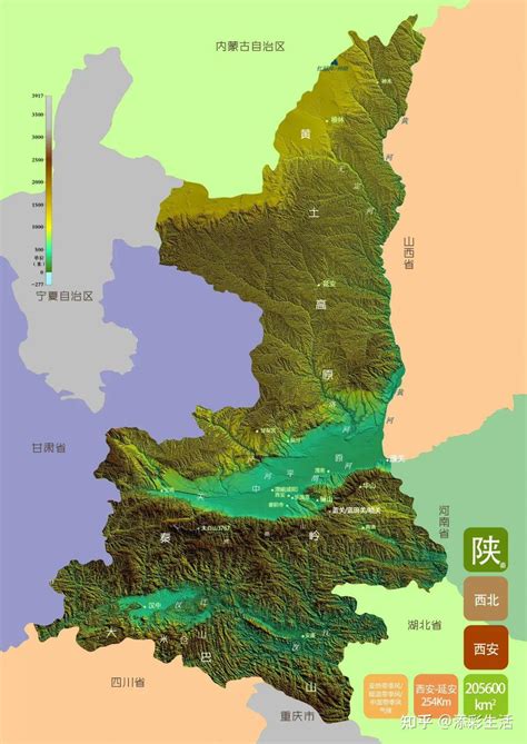 中国部分省份3D地形图汇总收藏 知乎