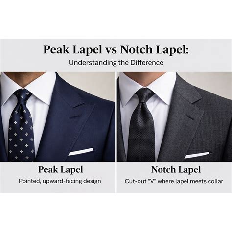 Peak Lapel Vs Notch Lapel Understanding The Difference Leather Elites