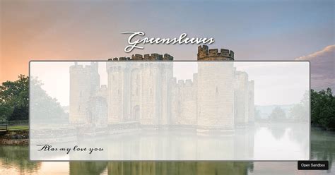 Medieval Notice Widget Codesandbox