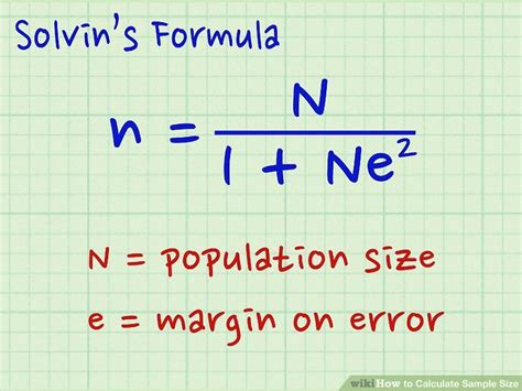 How To Calculate Sample Size 14 Steps With Pictures Wikihow