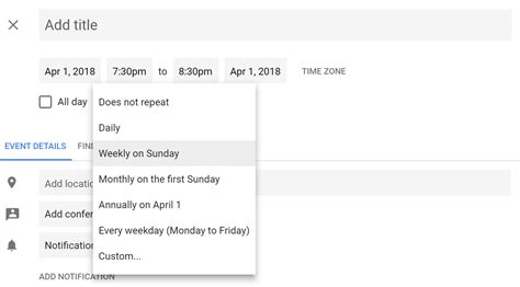 How To Set Up Repeating Event In Google Calendar On Last Day Of Month