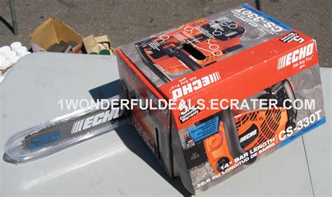 Echo ChainSaw CS T Top Handle Cc Pro Arborist Chain Saw