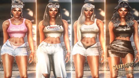 Ripped Top For Mp Female Gta5