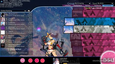 Azur Lane Bsfw No Lolis V Osu Skin Osu Skins V Beta