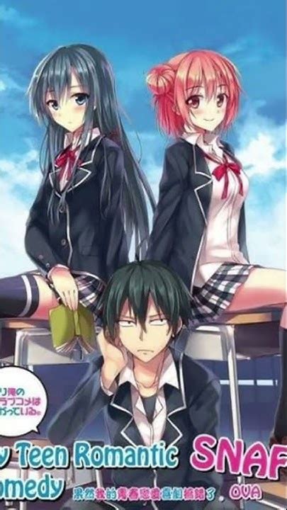 This Rom Com Anime Is Amazing My Teen Romantic Comedy Snafu Youtube