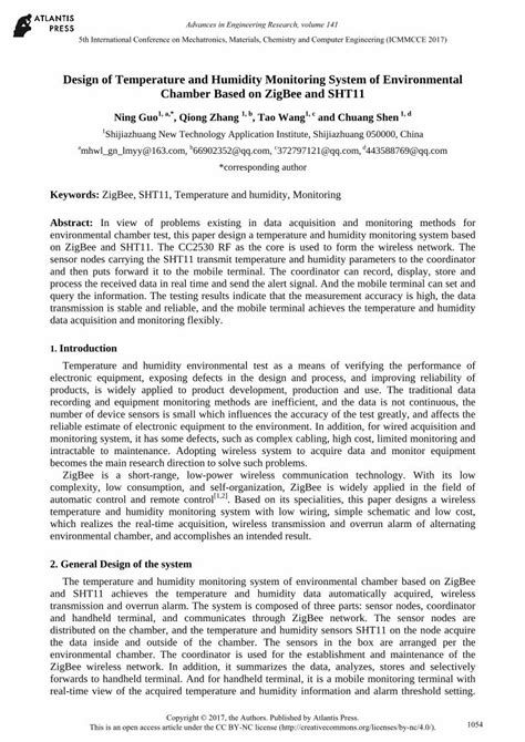 Pdf Design Of Temperature And Humidity Monitoring System Of Dokumen Tips