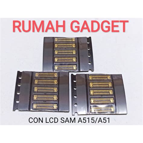 Jual Connector Soket Lcd Samsung A A A A Con Lcd Shopee Indonesia