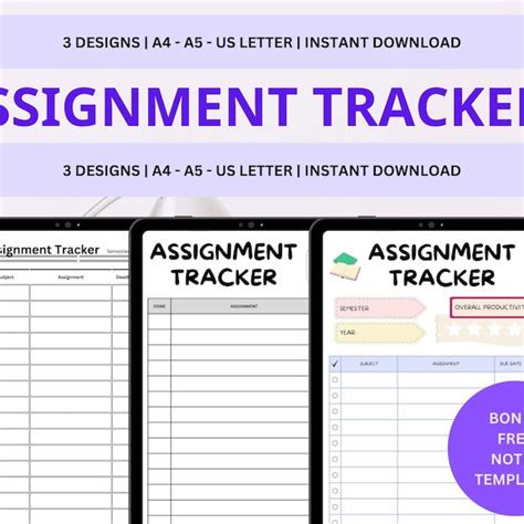 Table Assignment Etsy