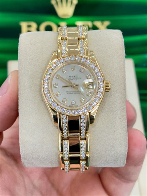 Rolex Lady Datejust 69298 Pearlmaster Masterpiece Crown Collection