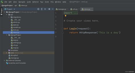 python接口自动化（1）——环境搭建and创建django项目 python django 自动化 csdn博客